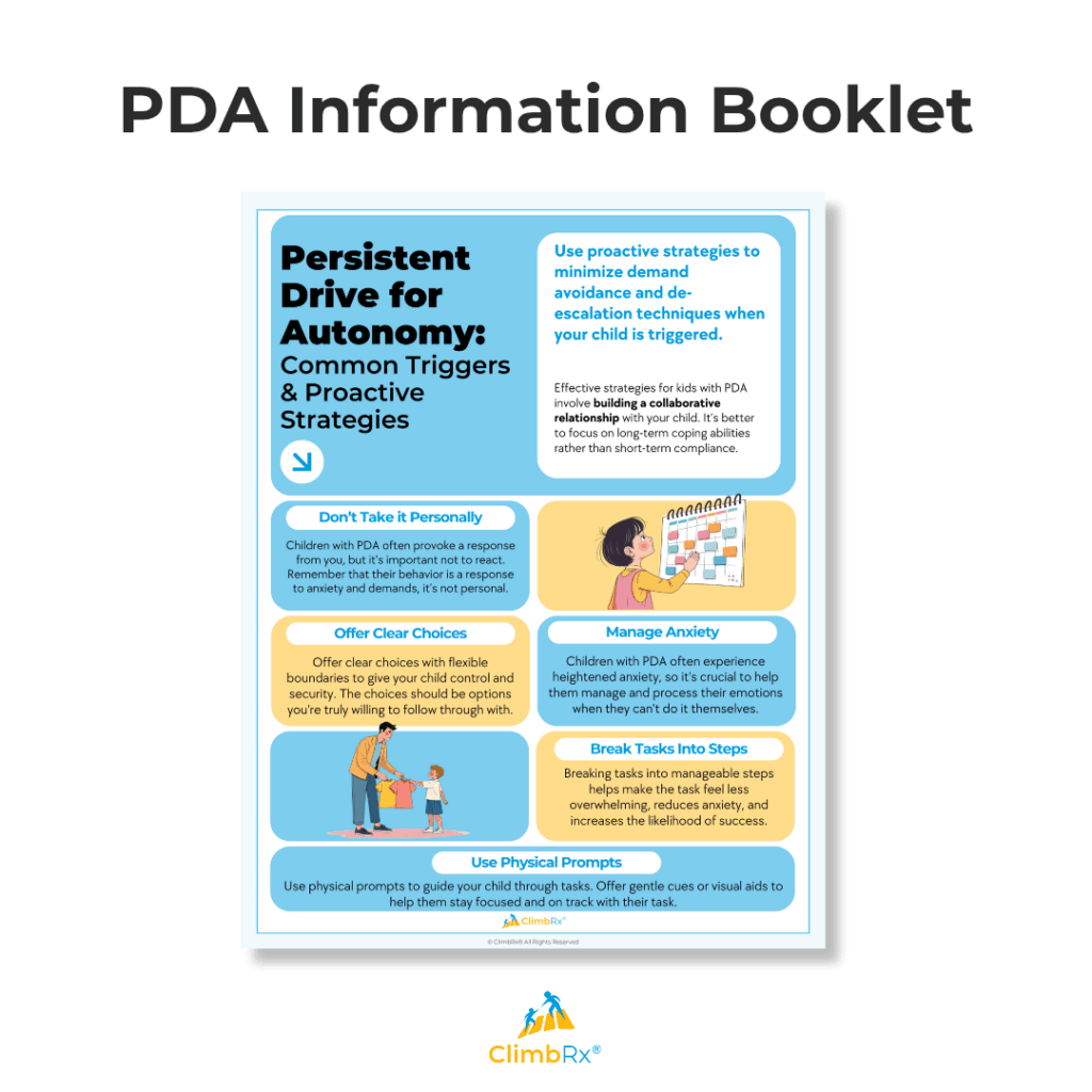 PDA Information Booklet – Think Sensory
